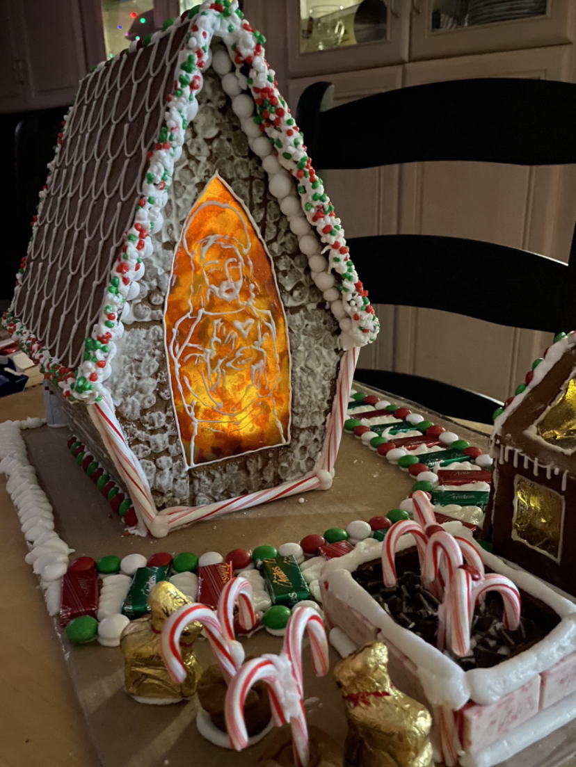 Stained Glass Gingerbread Church and Greenhouse – lanielee.org